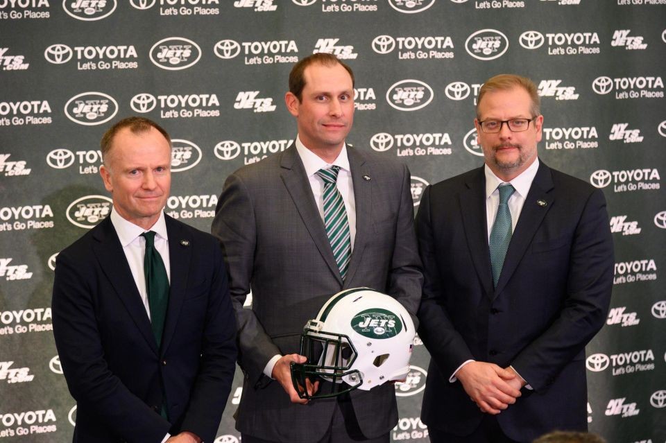 The faces of Adam Gase's Jets introductory press conference