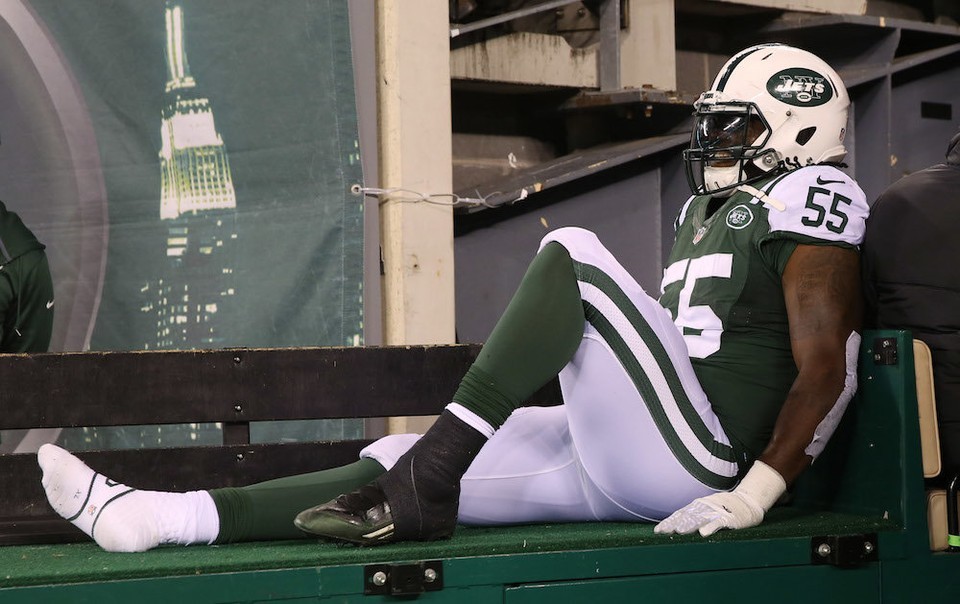 This Jets player just hinted that he'll be cut on Twitter