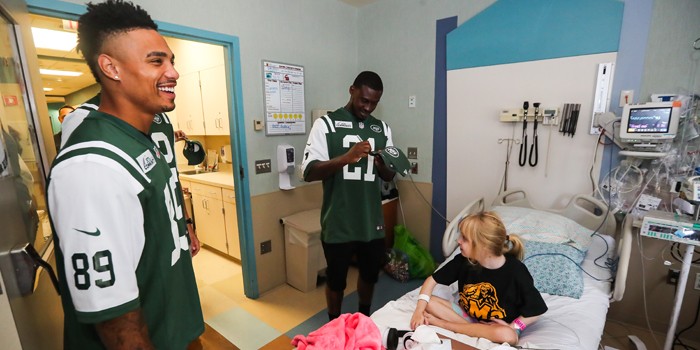 Jets & Atlantic Health System to Fight Pediatric Cancer as Part of ...