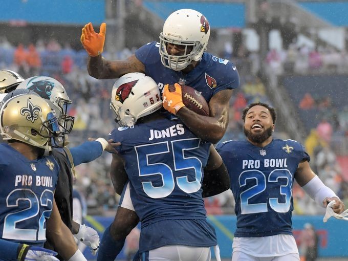 Arizona Cardinals running back David Johnson would like to work his day ...