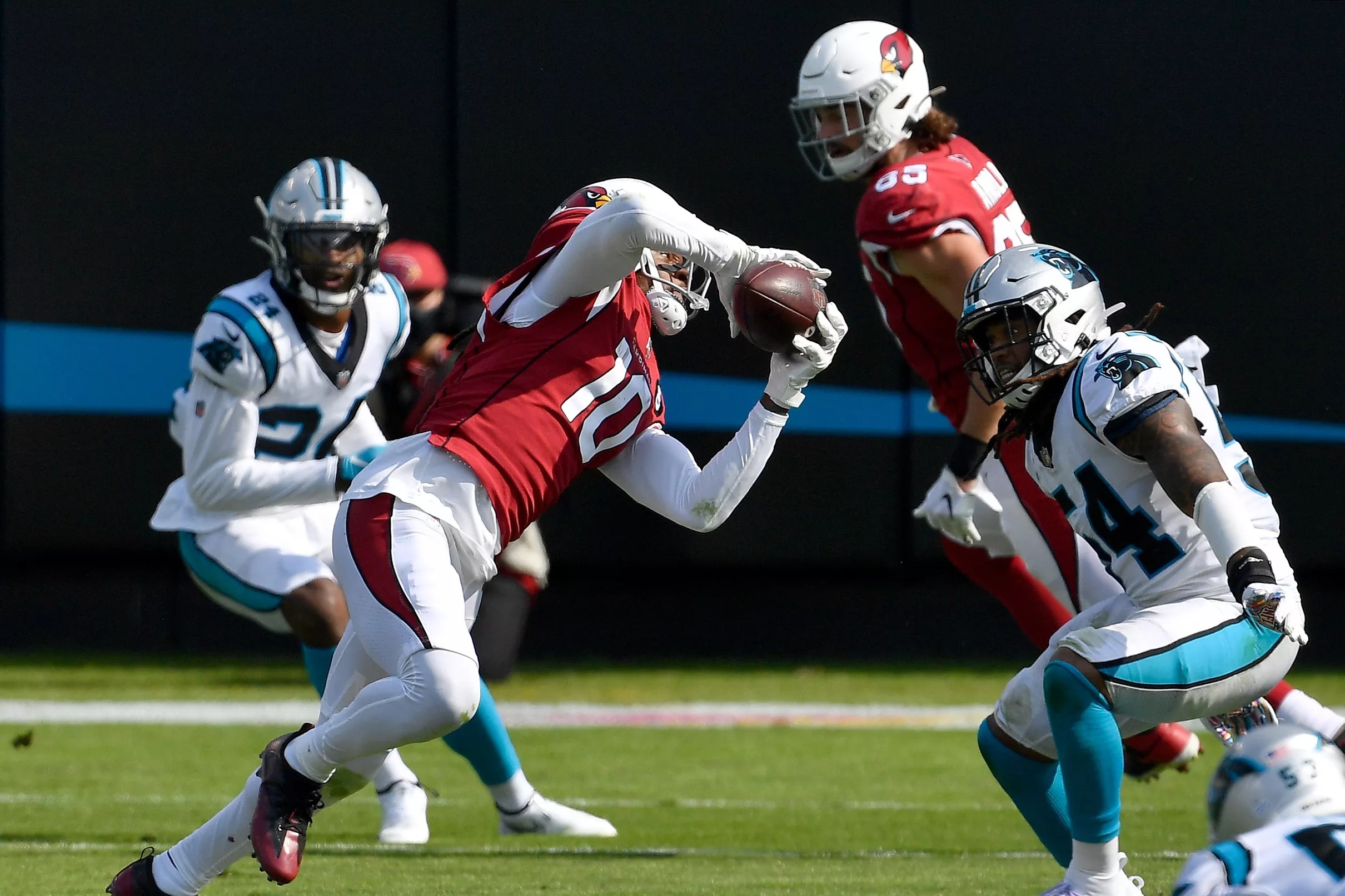 Bird Droppings: Arizona Cardinals get run over in Carolina, offense ...