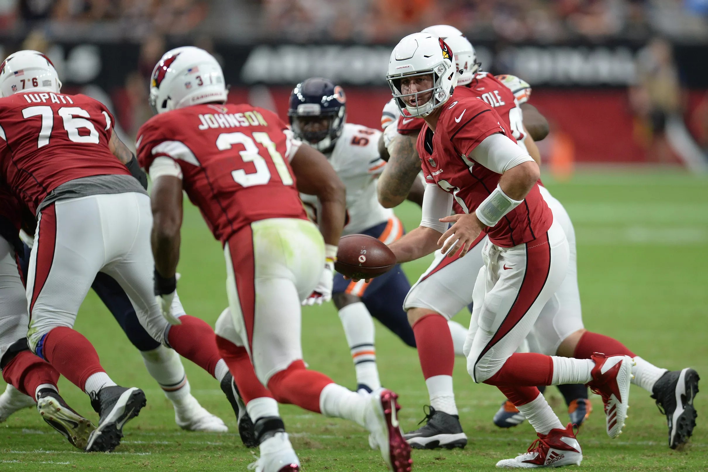 Arizona Cardinals run blocking... One of the best in the NFL per one metric