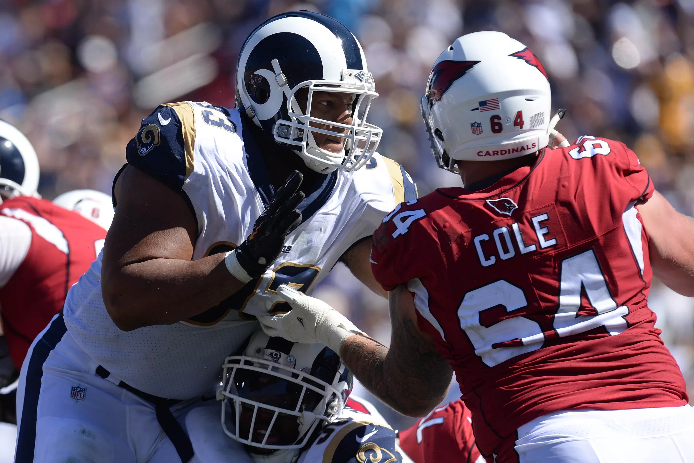 Give Mason Cole a crack at right tackle