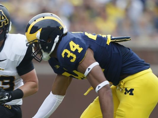 Michigan's Jeremy Clark has shot at starting cornerback