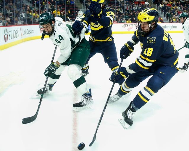 Michigan Wolverines 5, Michigan State Spartans 2: Photos from LCA