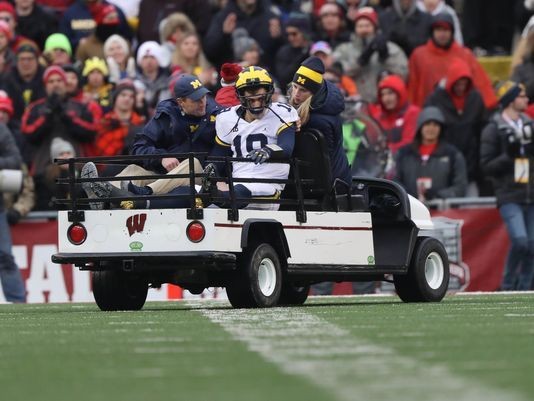 Michigan QB Brandon Peters (concussion) uncertain for Saturday vs. Ohio ...