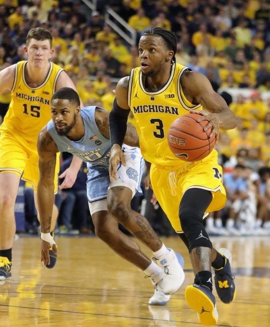 Michigan's Zavier Simpson gets another test in Purdue's Carsen Edwards