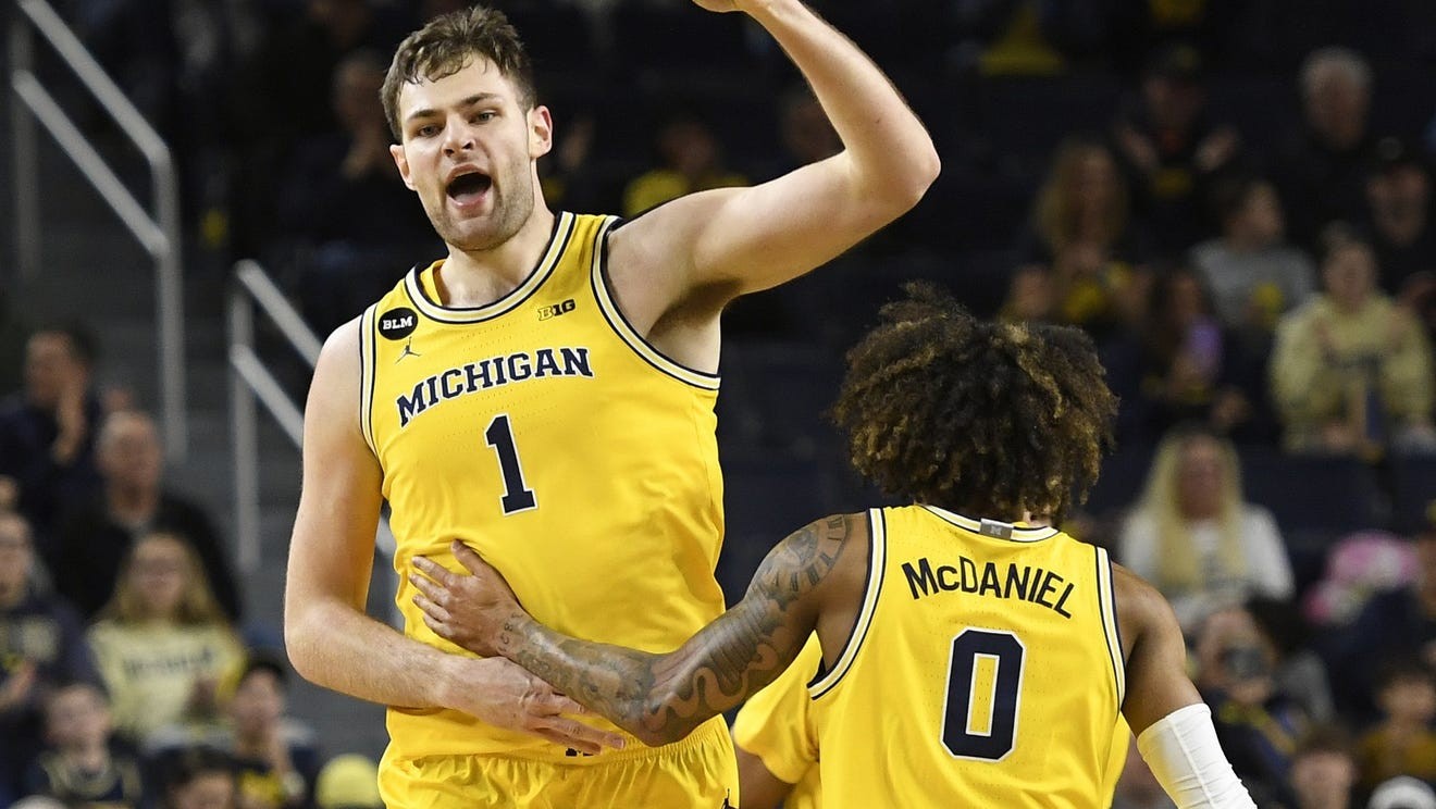 Michigan Wolverines basketball game score vs. Penn State: Live scoring ...