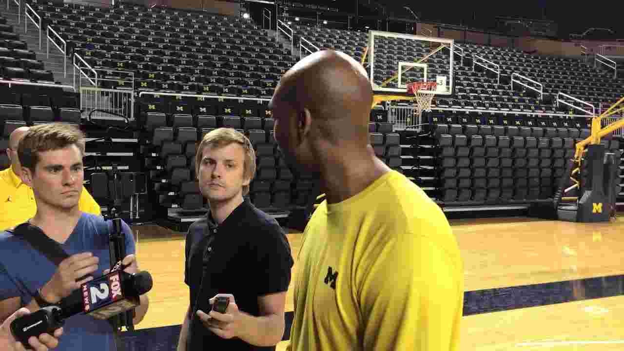 Michigan basketball interim head coach Saddi Washington on John Beilein ...