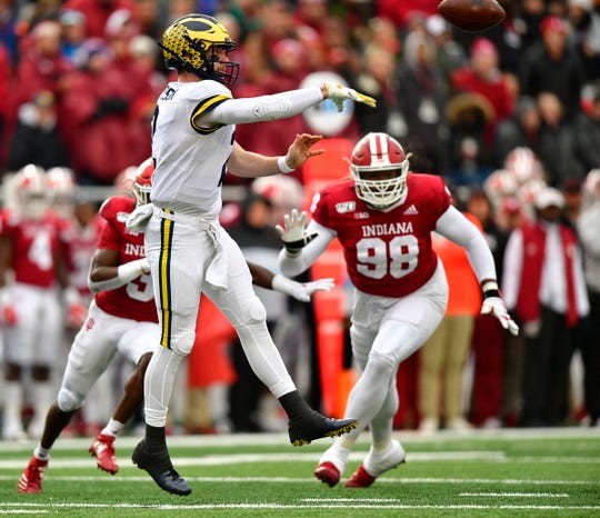 Michigan QB Shea Patterson is playing his best, just in time for the ...