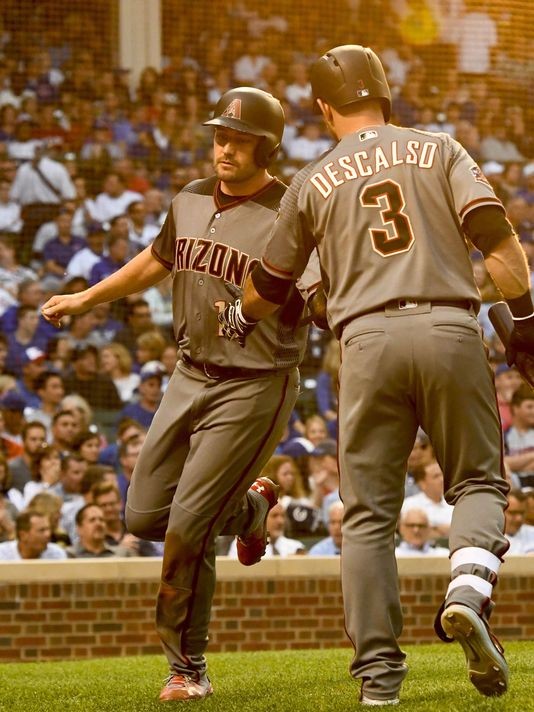 Diamondbacks strike early, roll to win over Cubs