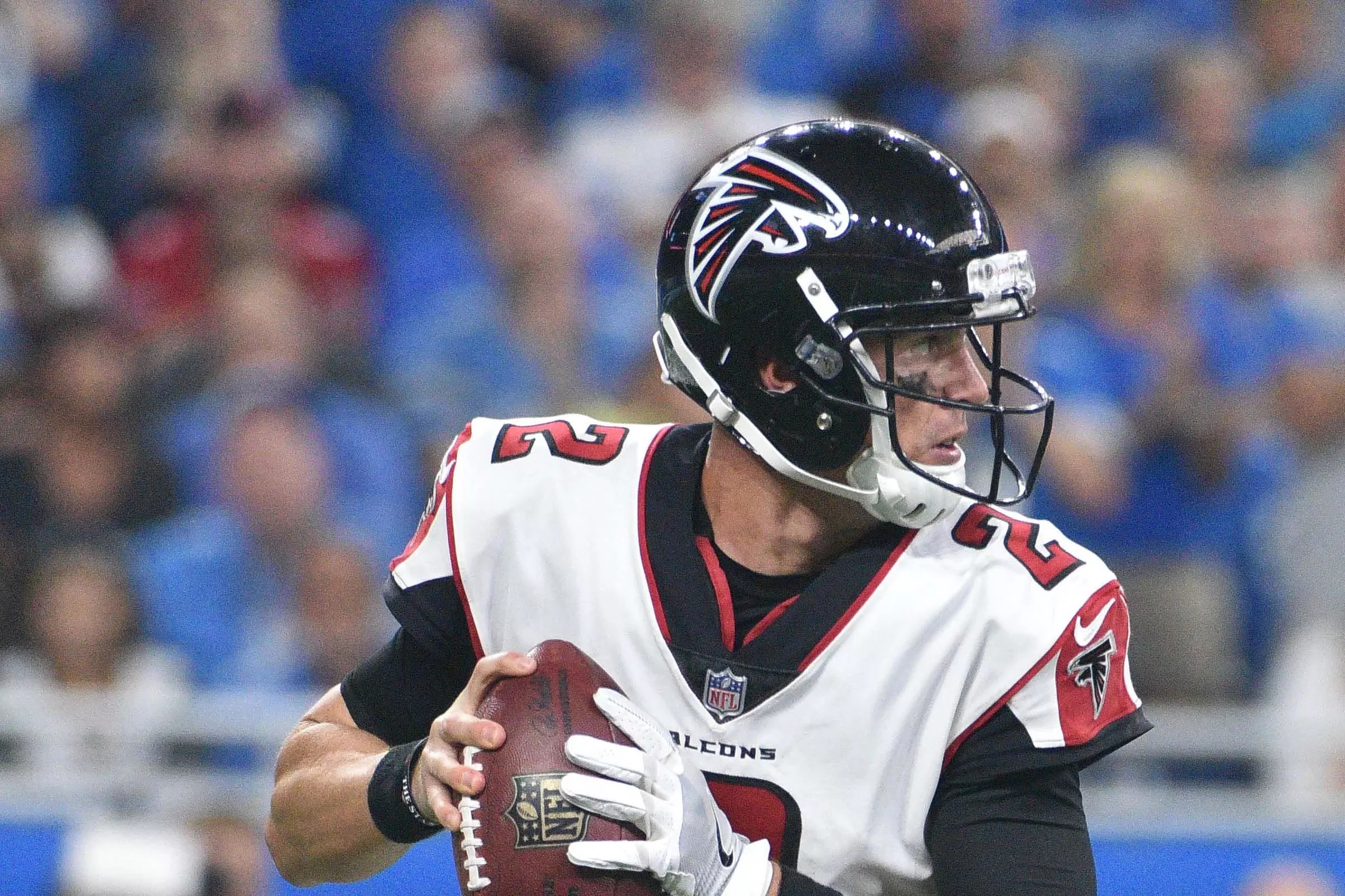 Matt Ryan throws the third fewest “turnover-worthy” passes