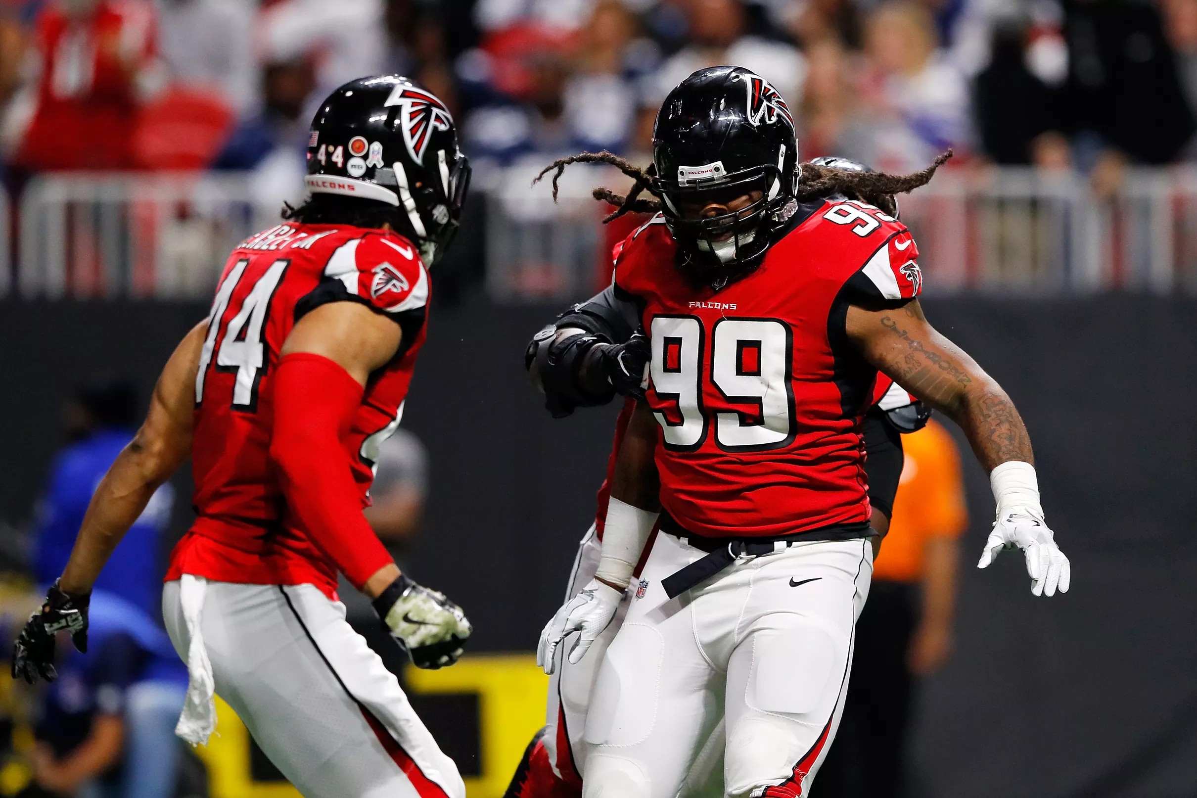 Adrian Clayborn could face a backup left tackle for the second straight ...