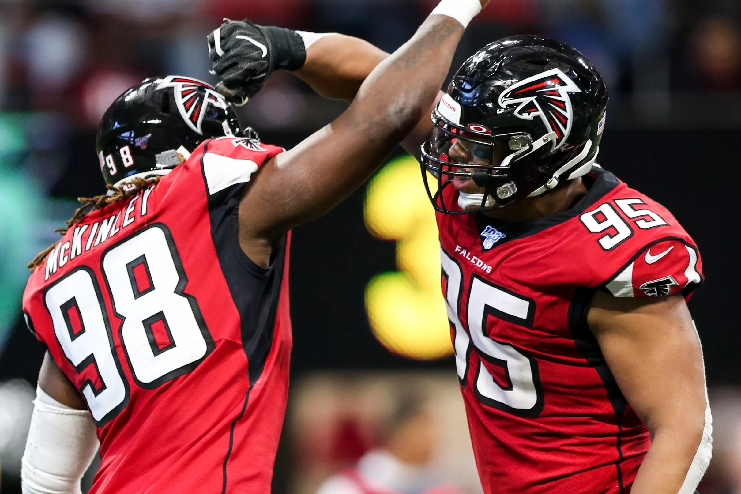 A dominant victory brings encouraging signs for the Falcons’ outlook