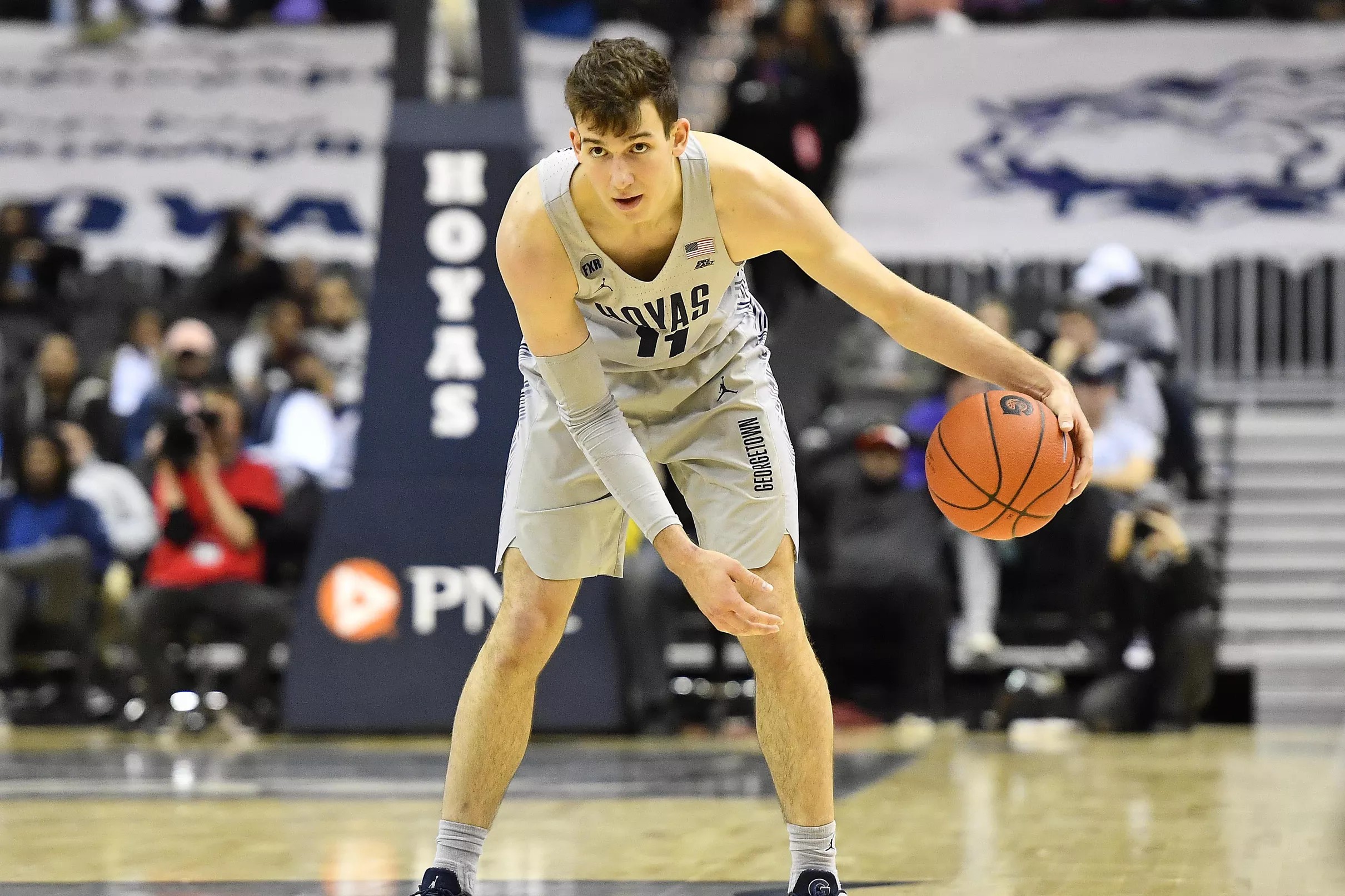 BIG EAST Recognizes Hoyas’ Greg Malinowski with Honor Roll