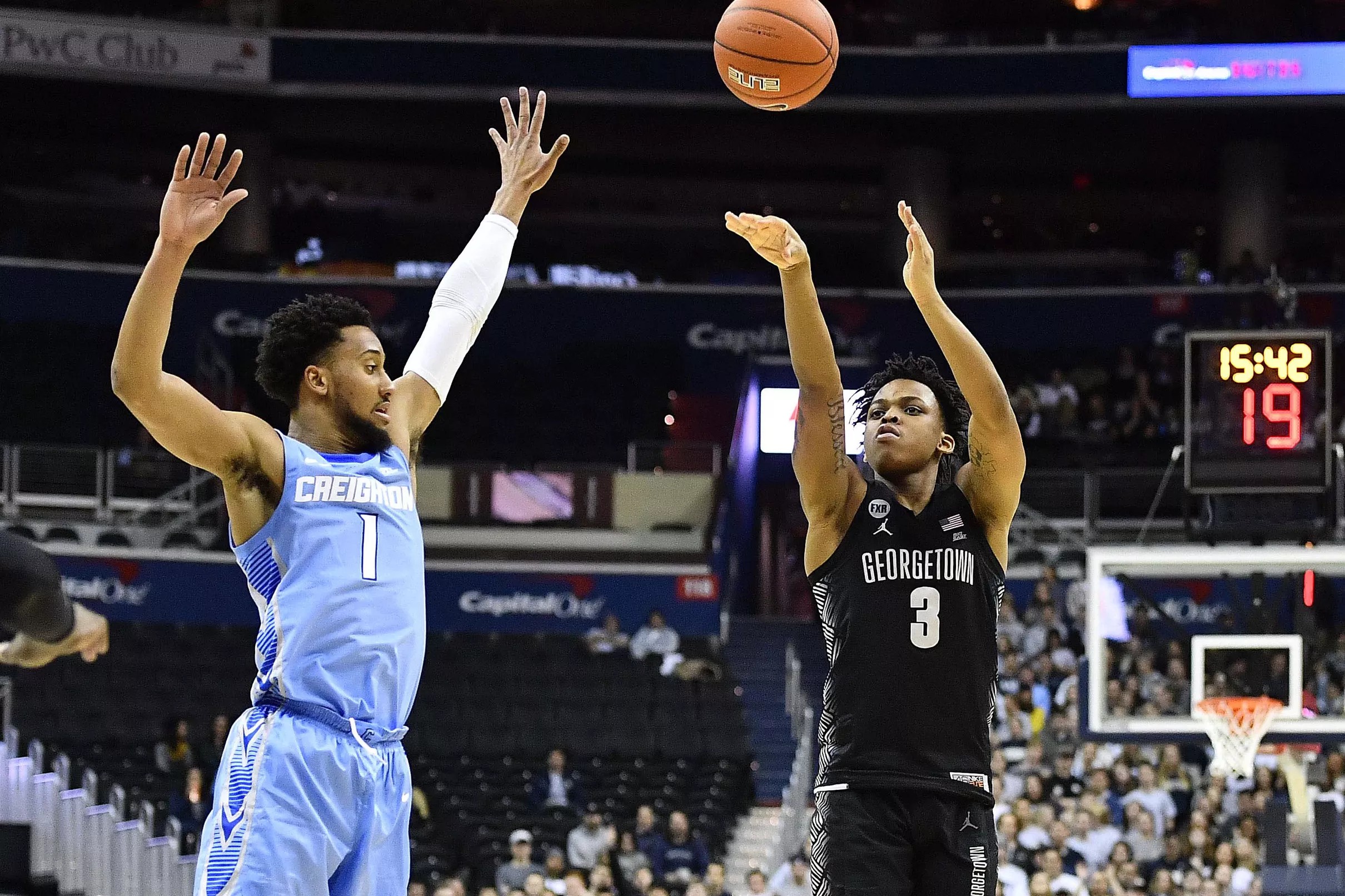 Different Line-up, Same Result: Georgetown Falls to Creighton, 91-87