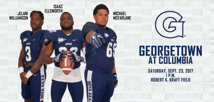 Georgetown Travels to Columbia to Play for Lou Little Trophy