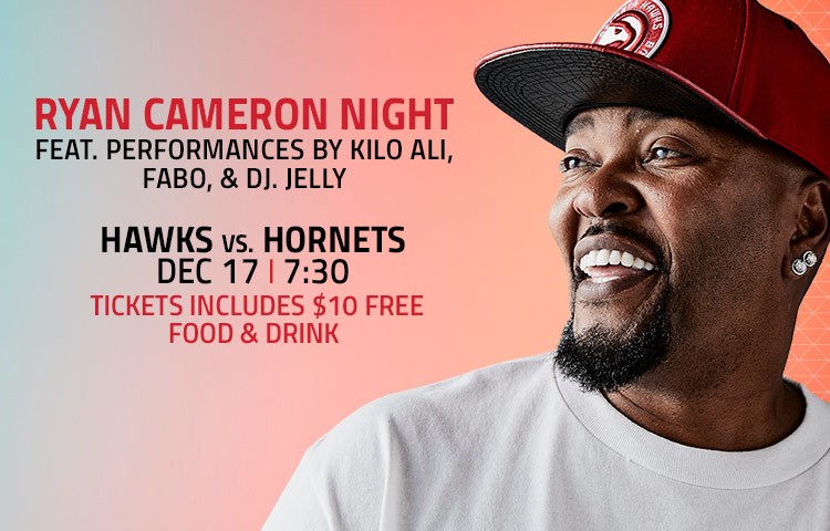 Hawks Announce Ryan Cameron Night On Dec. 17