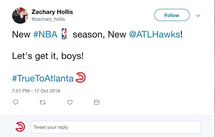 Hawks Fans Celebrate Start of NBA Season