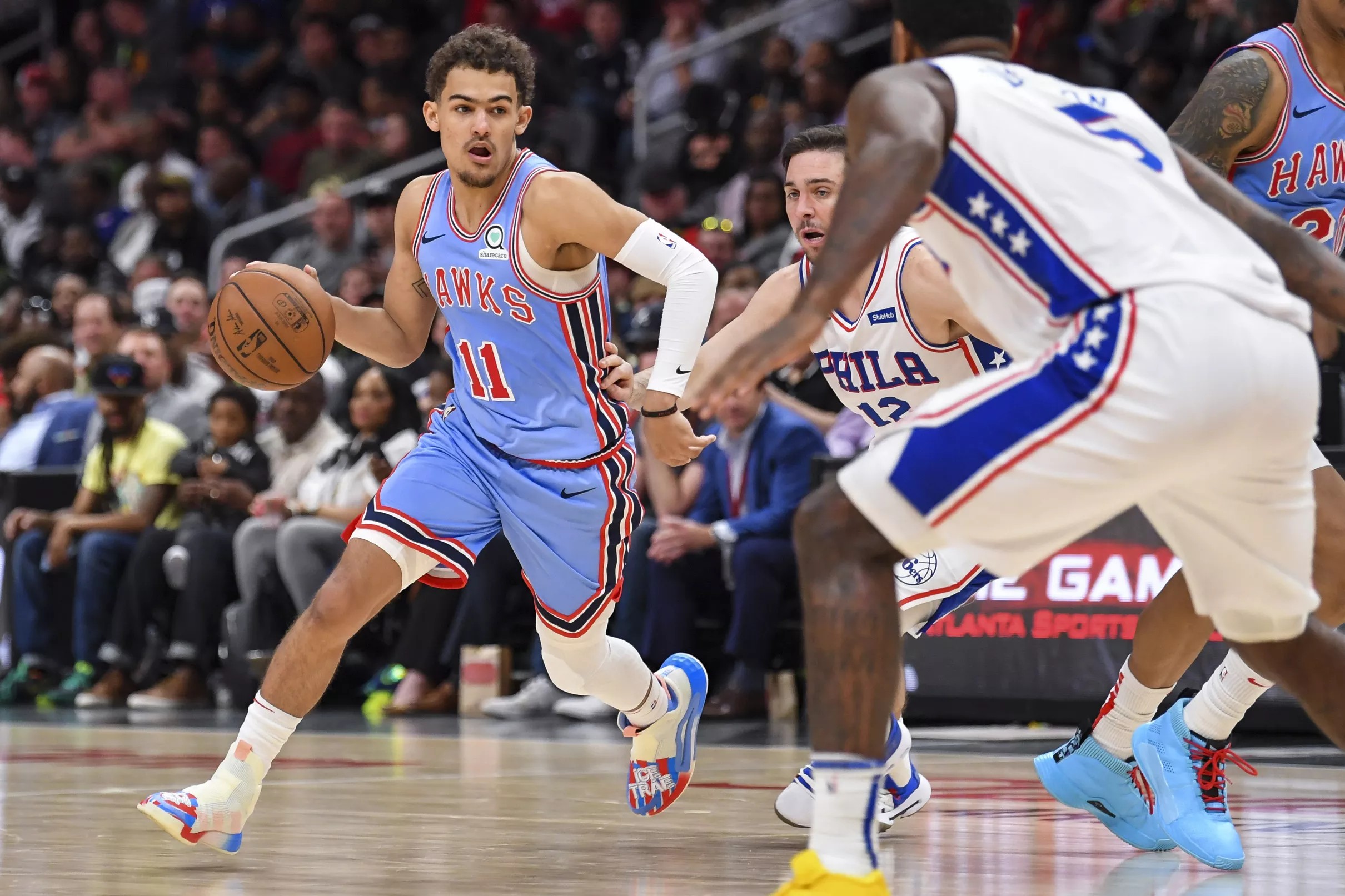 Strong Pitch mimics the best parts of Double Drag for the Atlanta Hawks