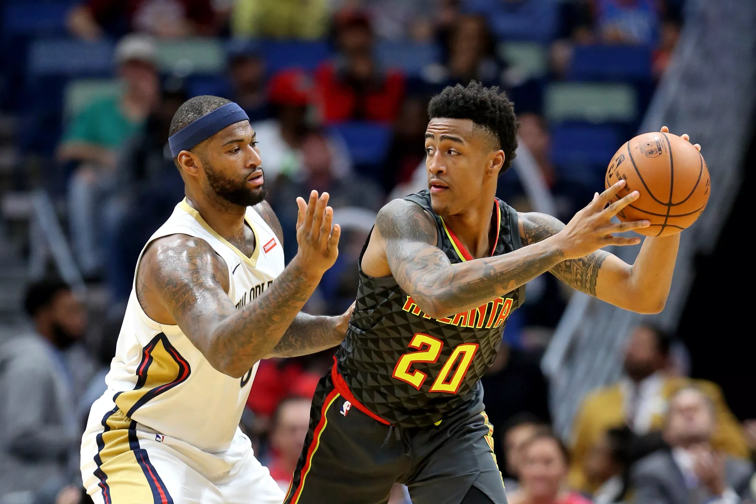 Hawks lose tough battle to the Pelicans, 106-105