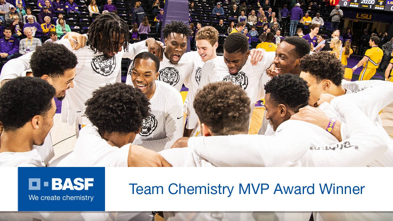 Men's Basketball is BASF Team of the Month
