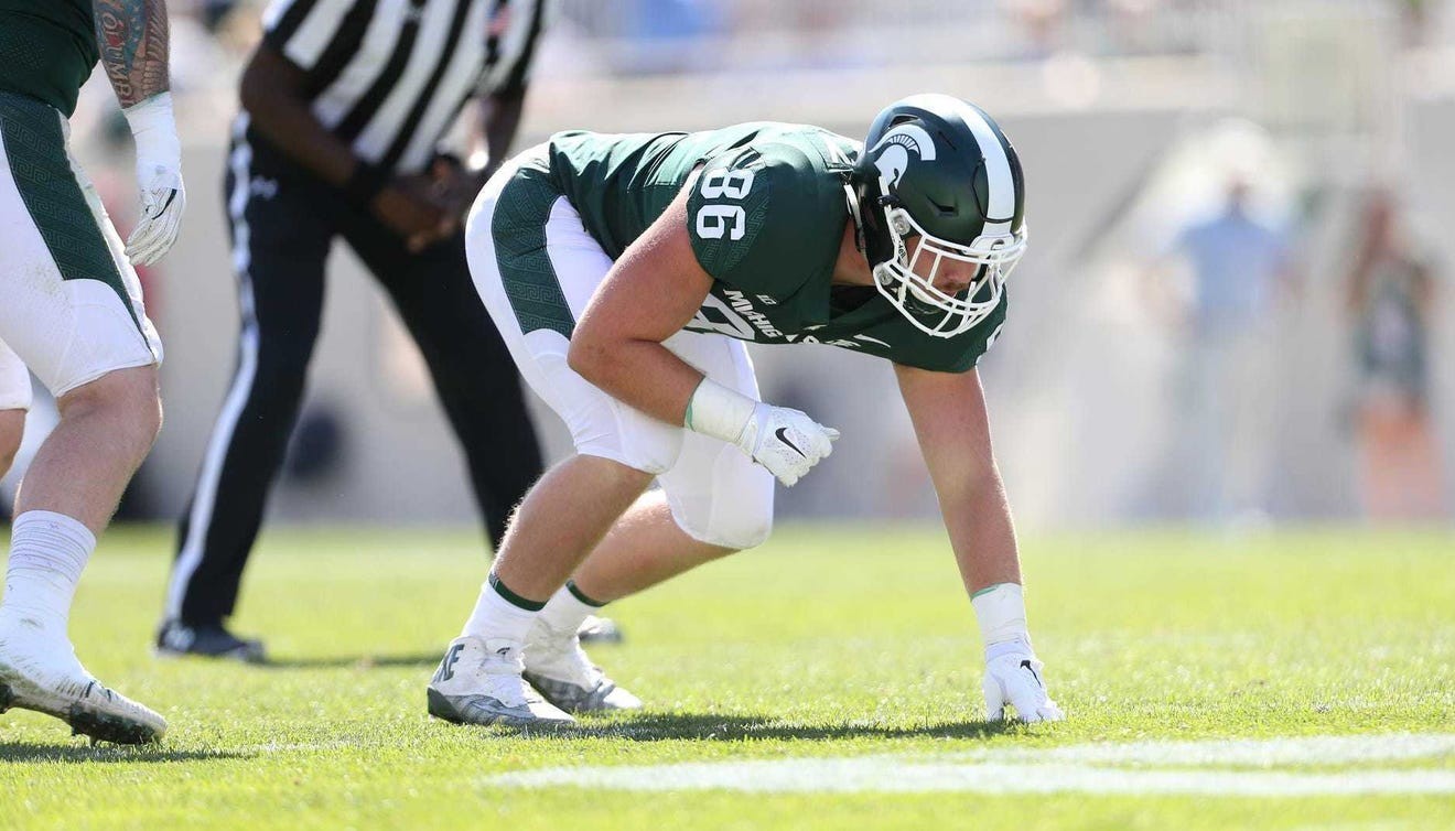 DE Drew Beesley will return to Michigan State for 2021 season