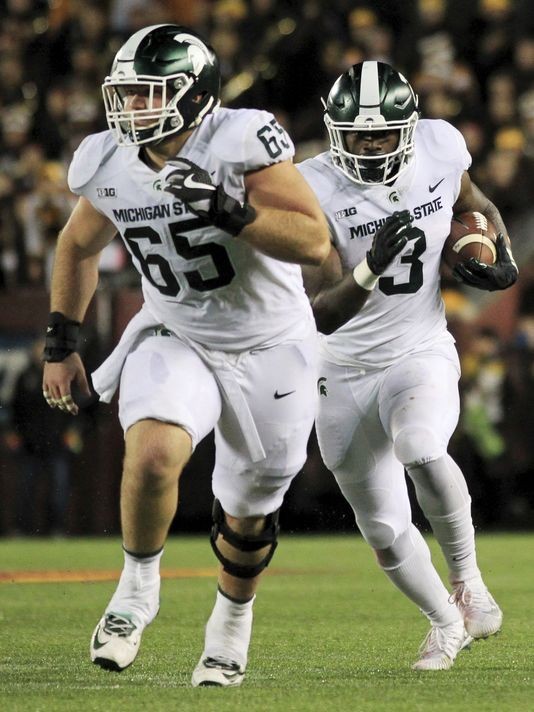 MSU's Brian Allen had 'gut feeling' he would be Rams' pick