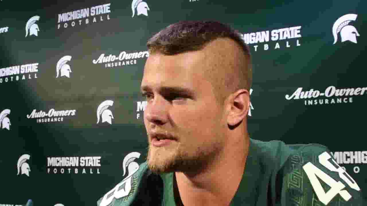 Michigan State's Josh Butler perseveres through pain of losing both parents