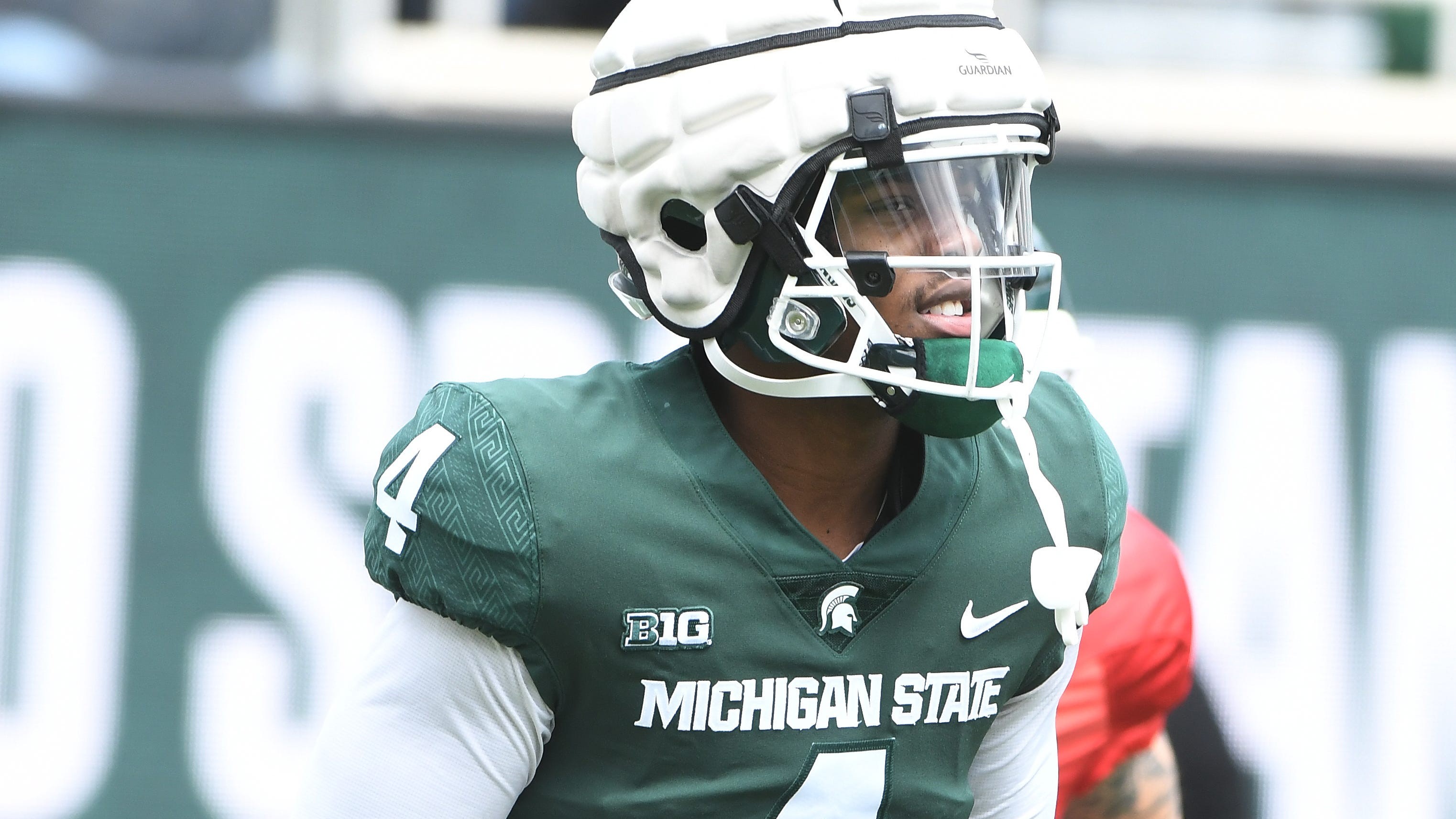 Michigan State freshman receiver Bernard taking 'huge step' to make big ...