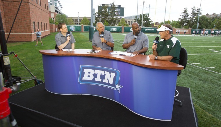 BTN Football Tour Hits East Lansing