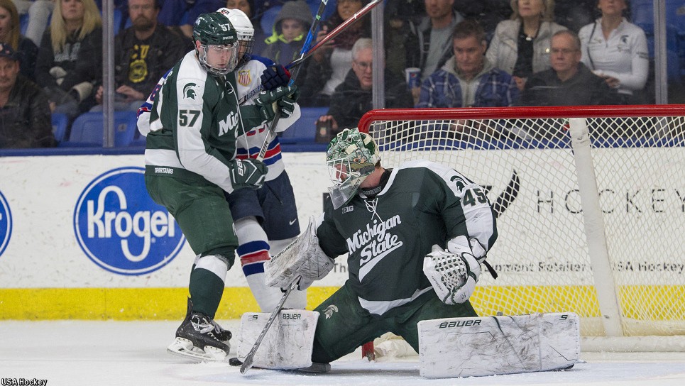 Spartans Blank USNTDP U-18 Team, 3-0