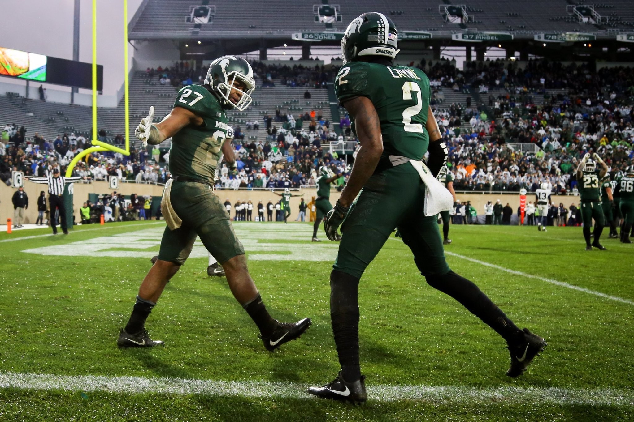 Michigan State seniors celebrate legacy as comeback team