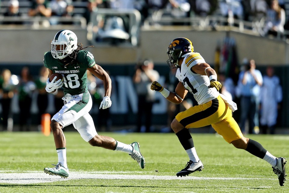 Michigan State WR Felton Davis named Big Ten co-offensive player of the ...