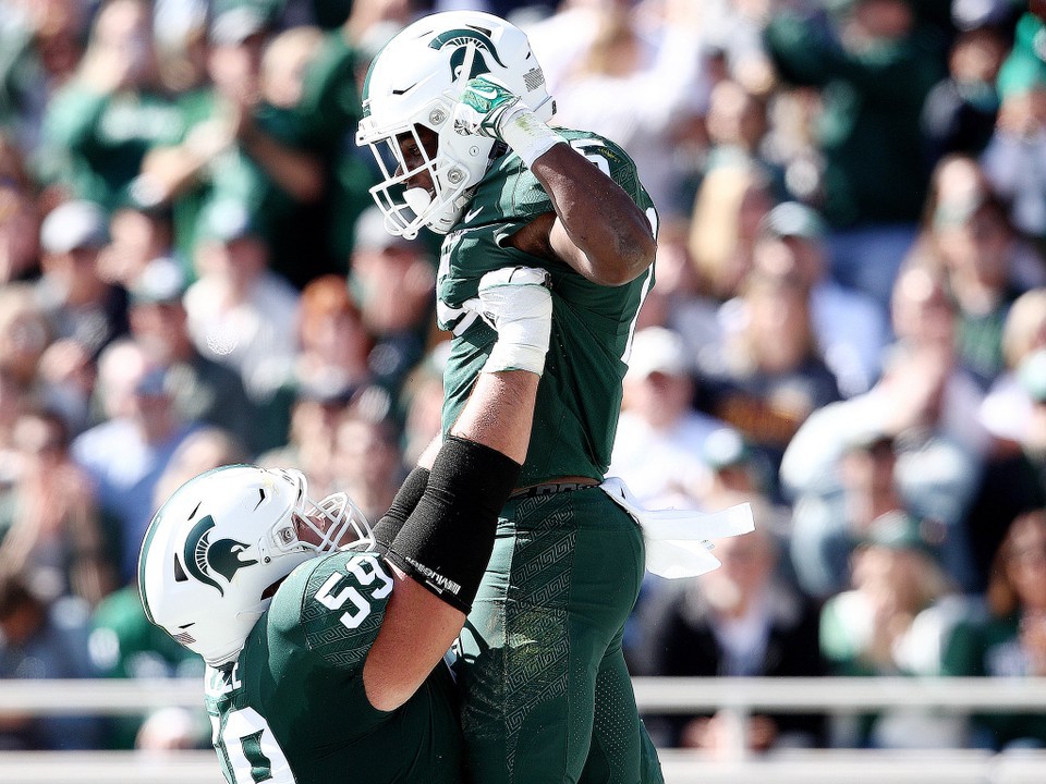 Michigan State RB La'Darius Jefferson stays ready to take advantage of ...