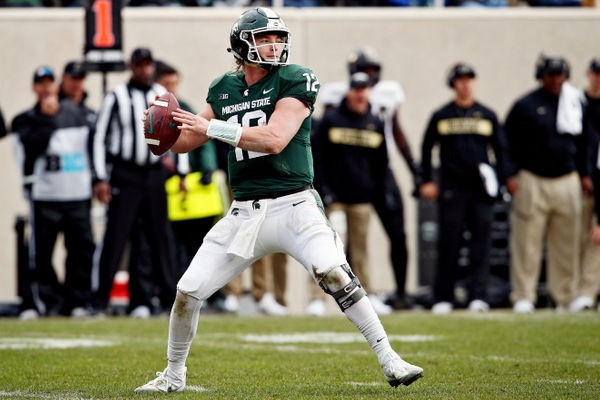 Michigan State QB Rocky Lombardi delivers 'tremendous' performance in ...