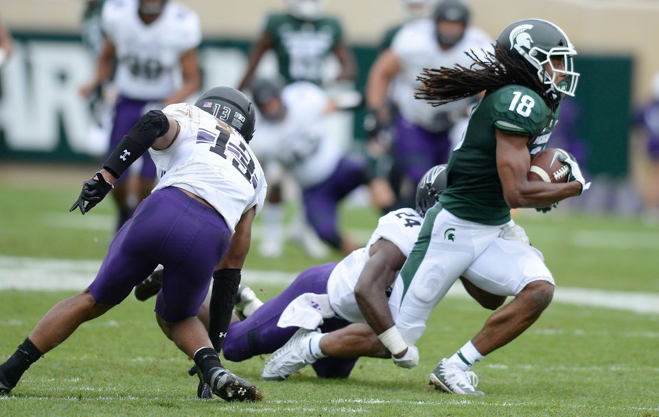 Felton Davis embraces expanded role with Spartans hampered by injuries
