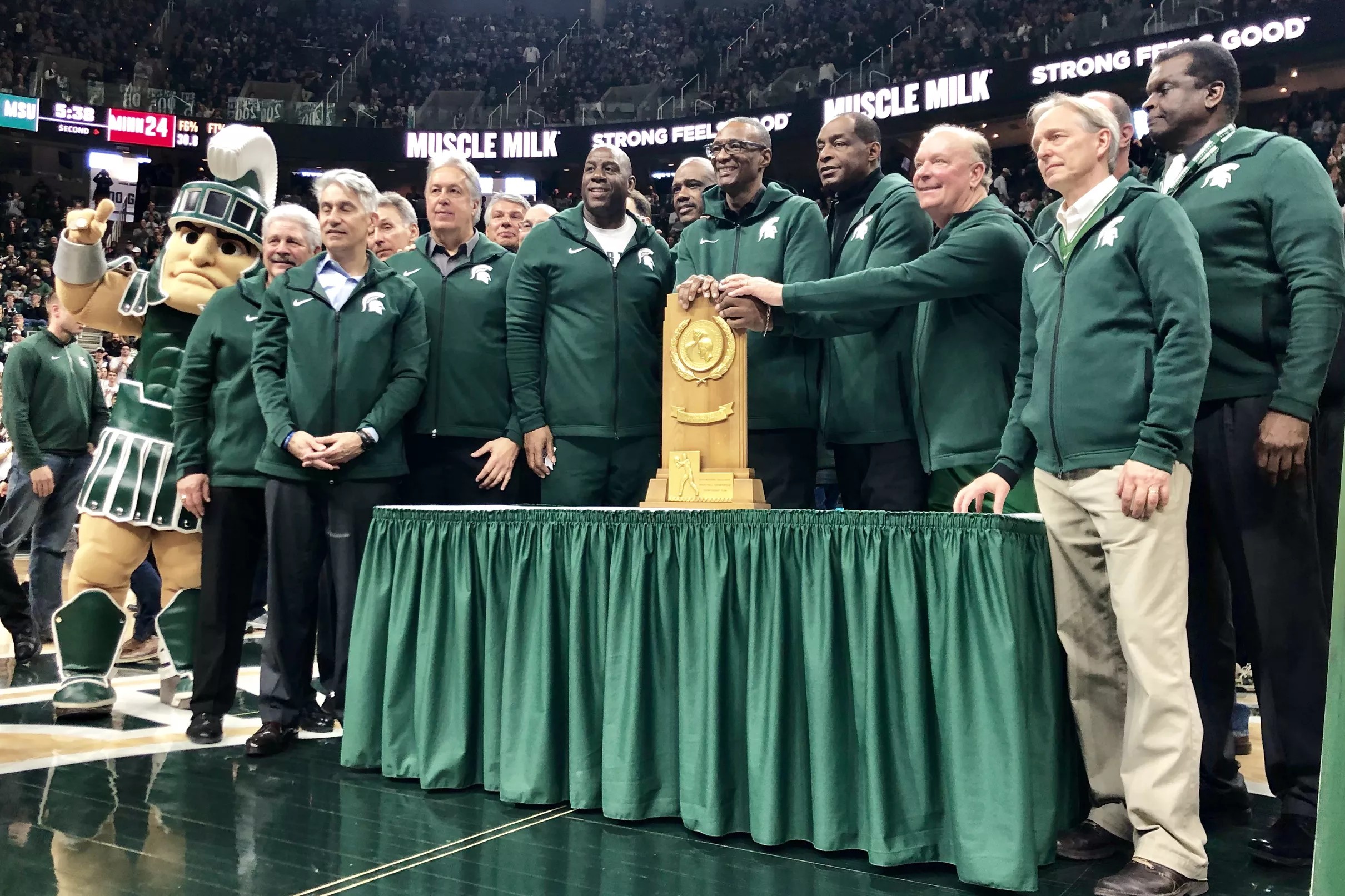 Michigan State basketball celebrates 40th anniversary of 1979 championship