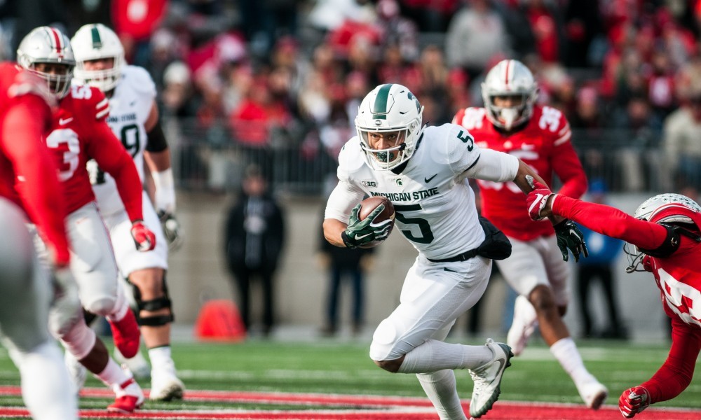 Wide receiver Hunter Rison to transfer from MSU