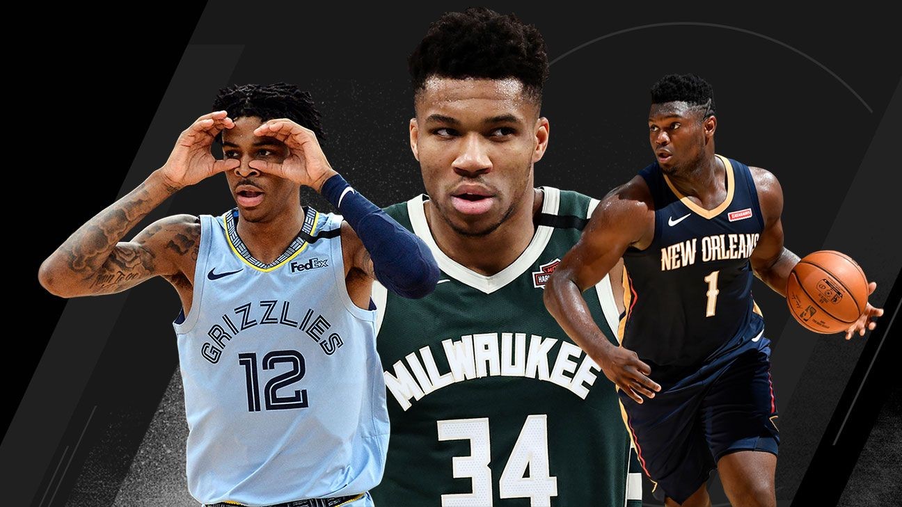 NBA Power Rankings: Bucks, Grizz and gearing up for Zion's debut