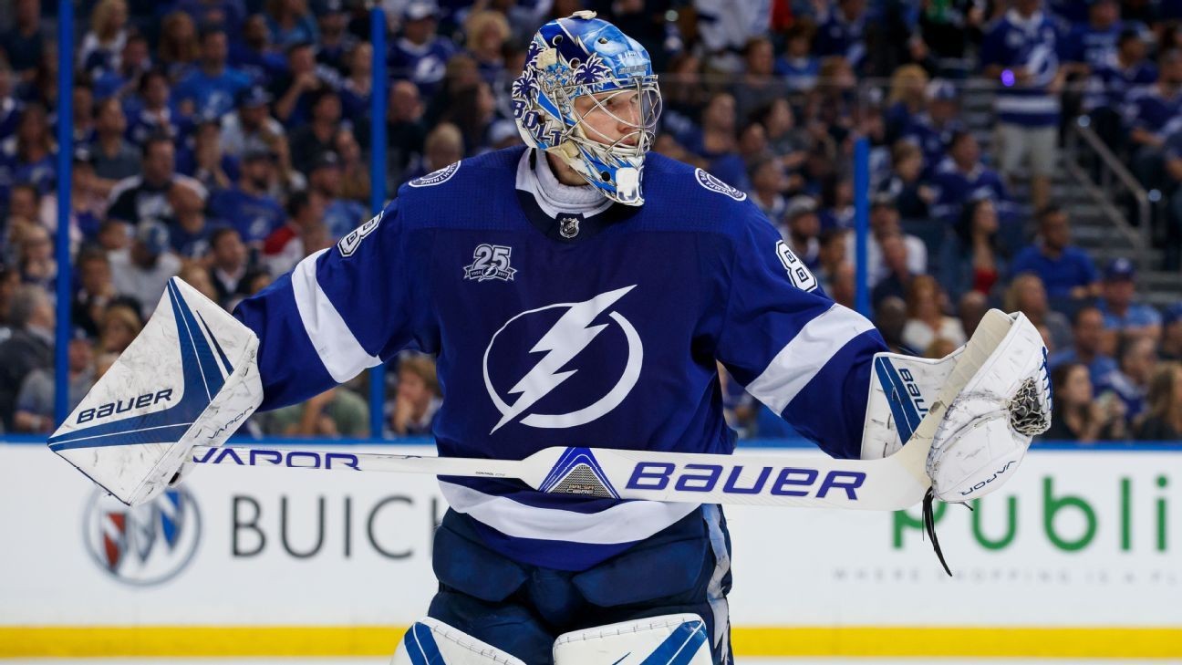 How Andrei Vasilevskiy's worst moments helped him become Lightning's best