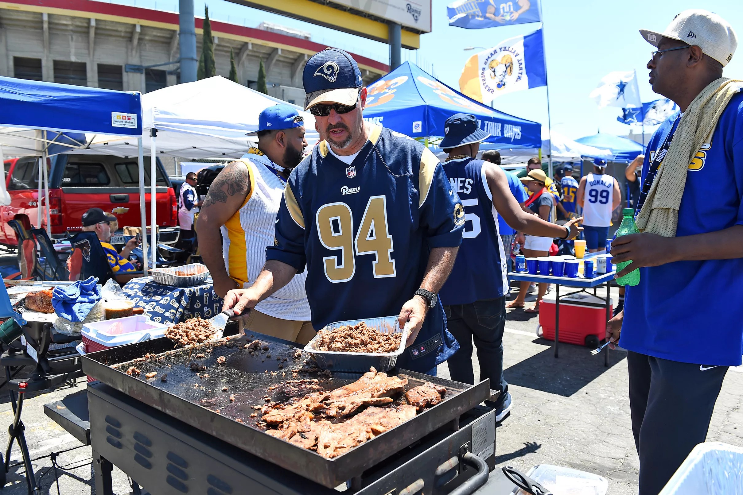 Tailgating, UCLA Style: Grillin’ and Chillin’