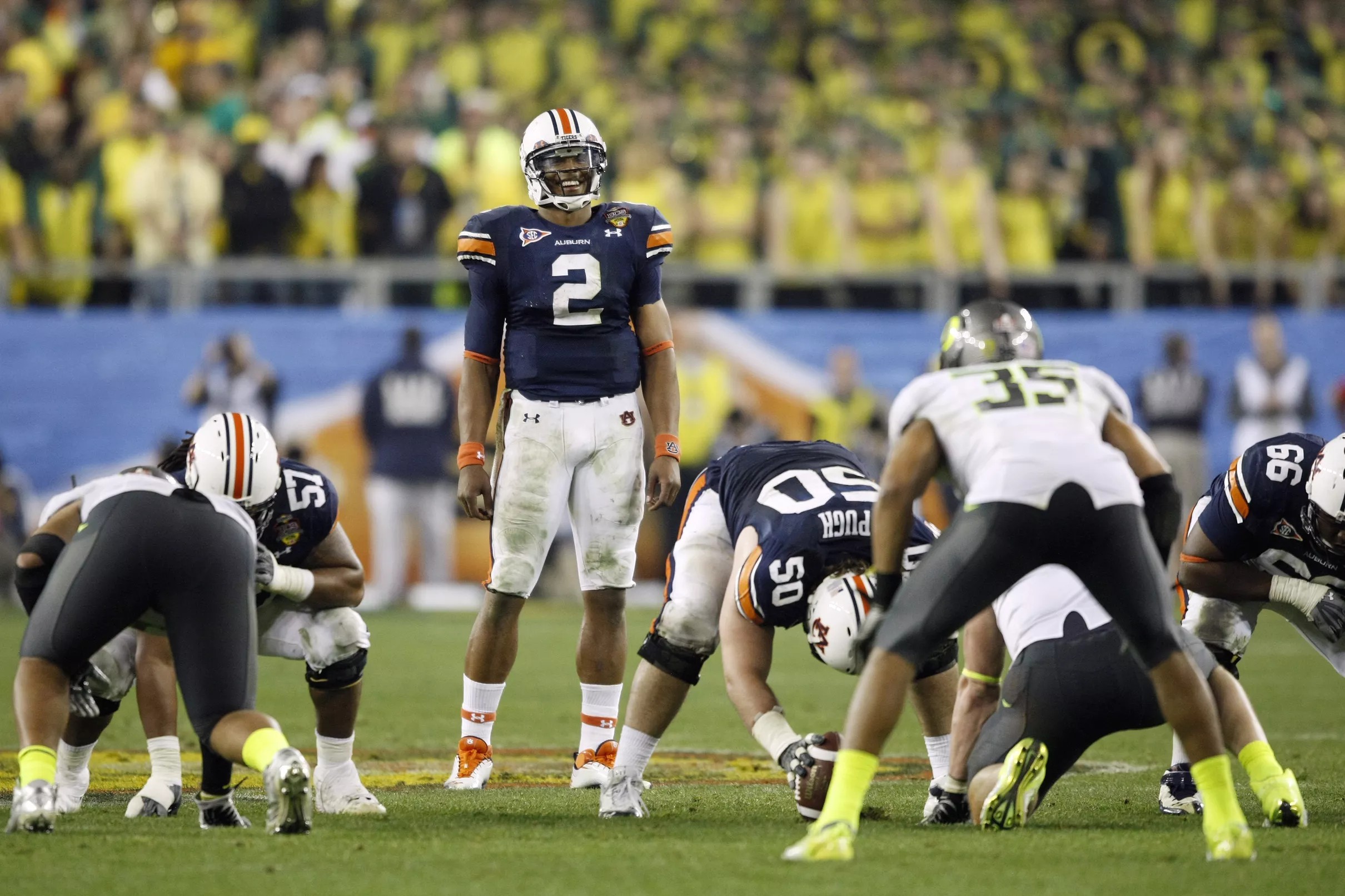 College Football Late Saturday: #11 Oregon vs. #16 Auburn Takes the ...