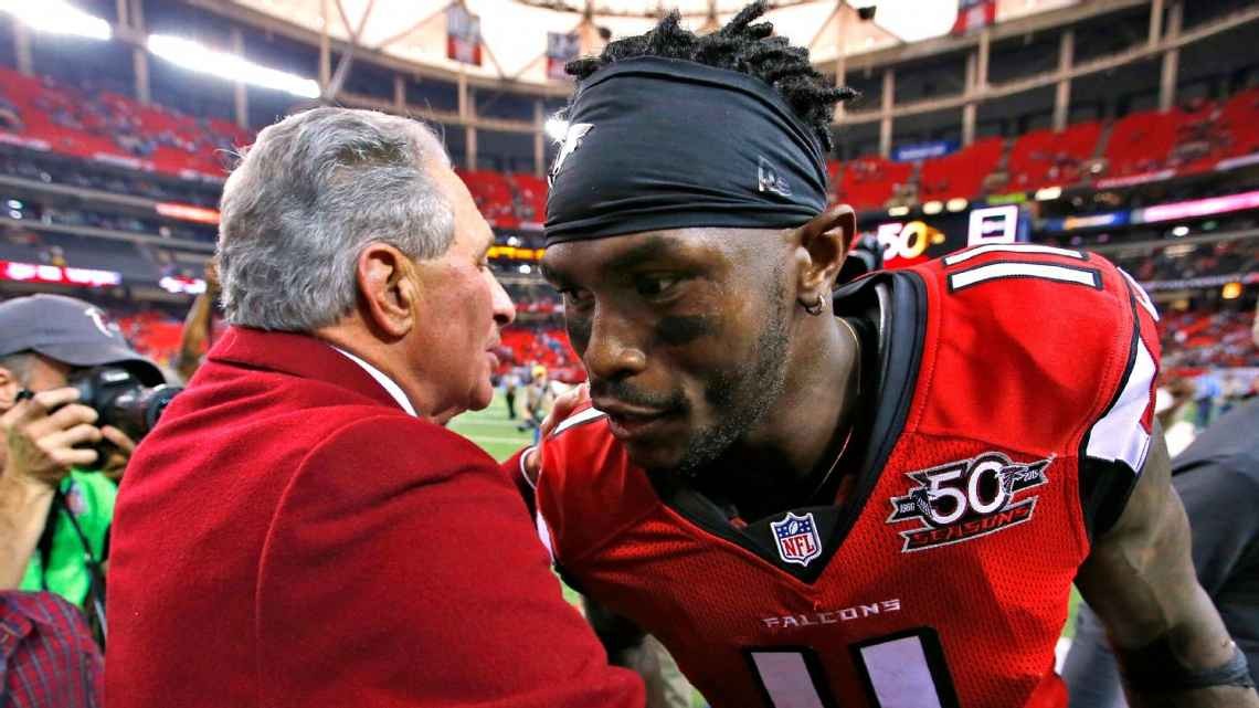 Atlanta Falcons owner Arthur Blank: 'We will take care of Julio'