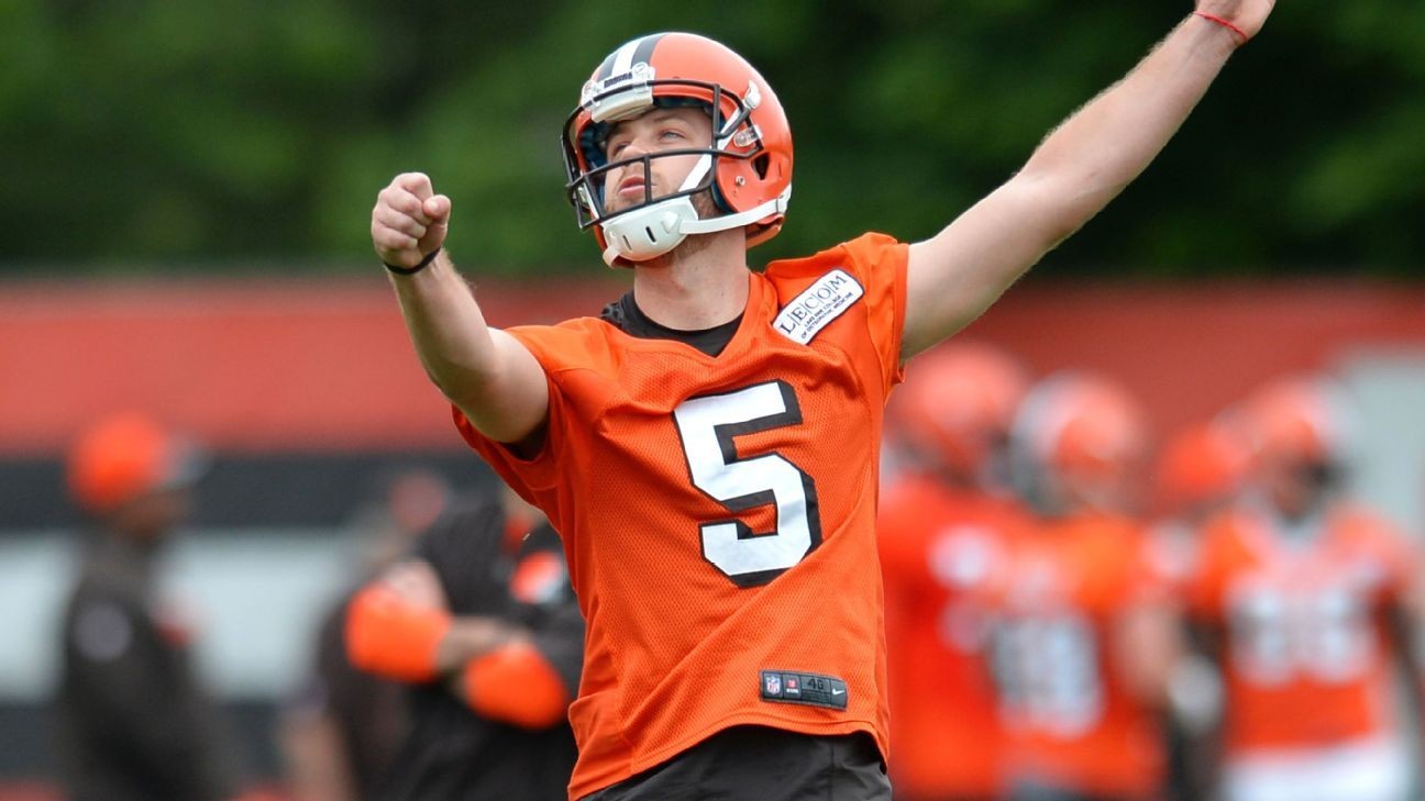 Rookie Browns kicker Zane Gonzalez set to prove he's second to none