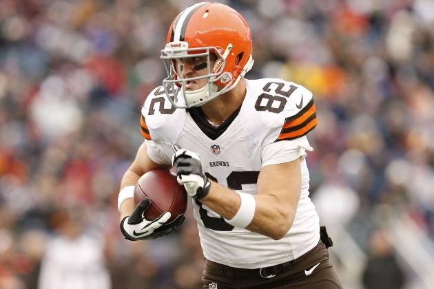 Gary Barnidge uses his feet to secure go-ahead touchdown