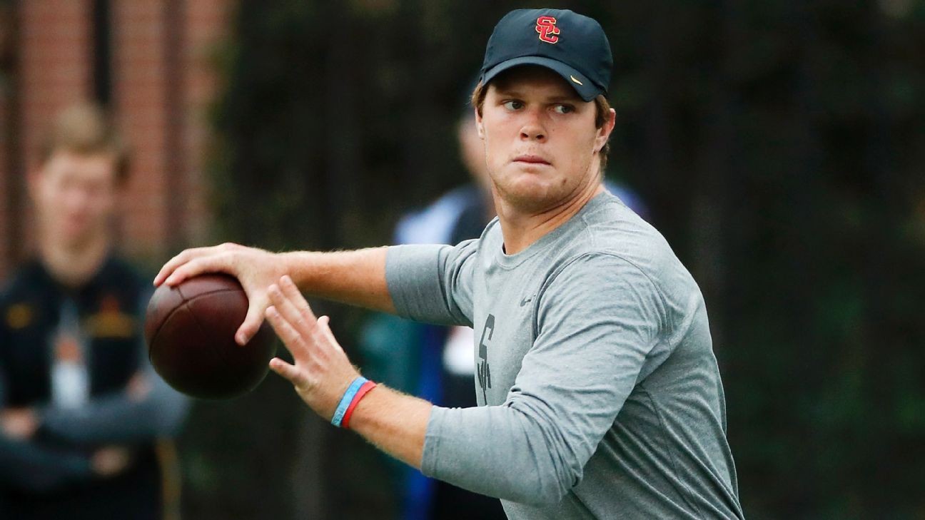 Ex-USC QB Sam Darnold visiting Browns