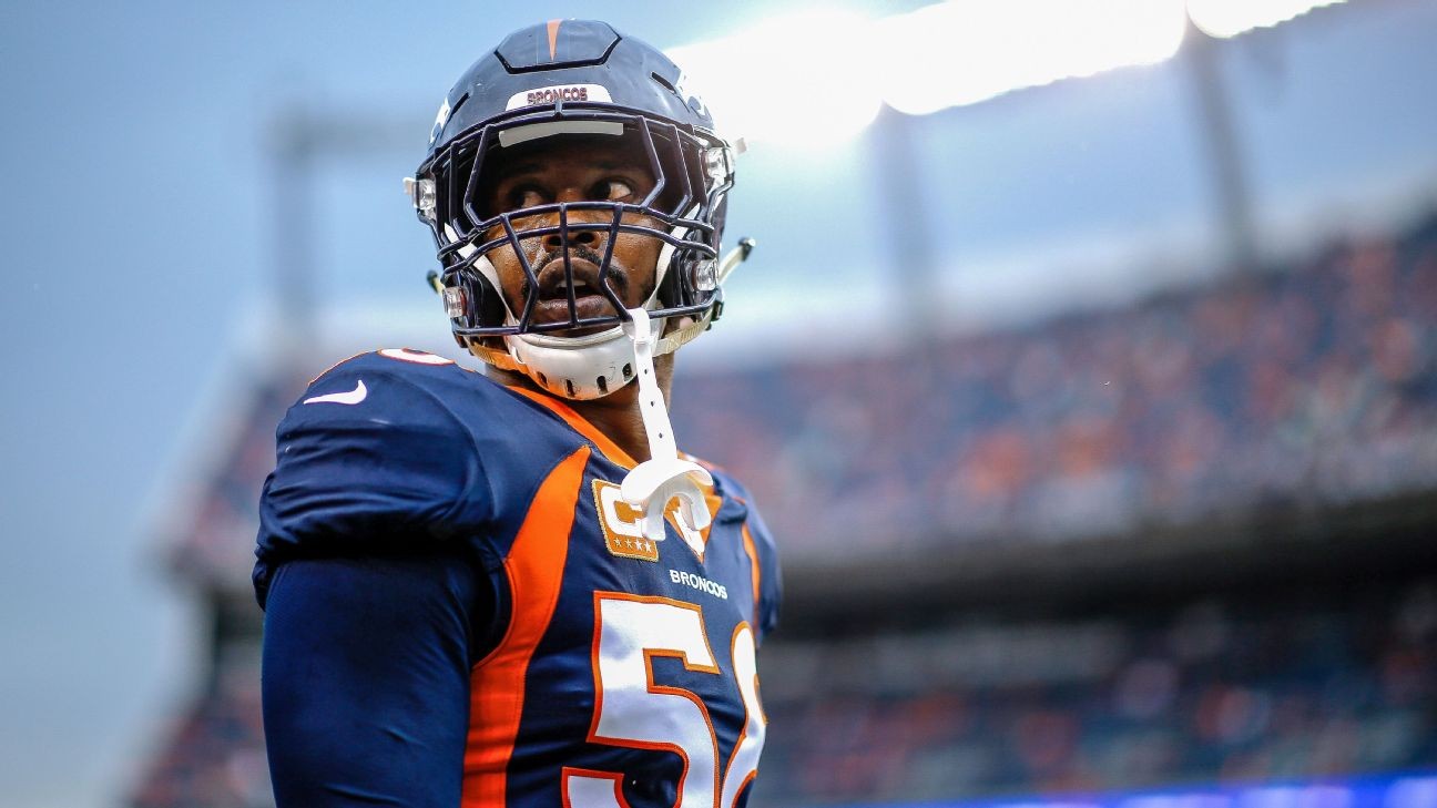 Von Miller eclipses Simon Fletcher as Broncos' all-time sacks leader