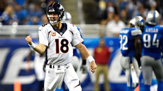 Broncos continue to lean on defense while Peyton Manning settles in