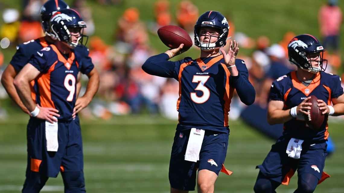 Broncos Drew Lock 'not a quarterback yet,' but goes back to learning at ...